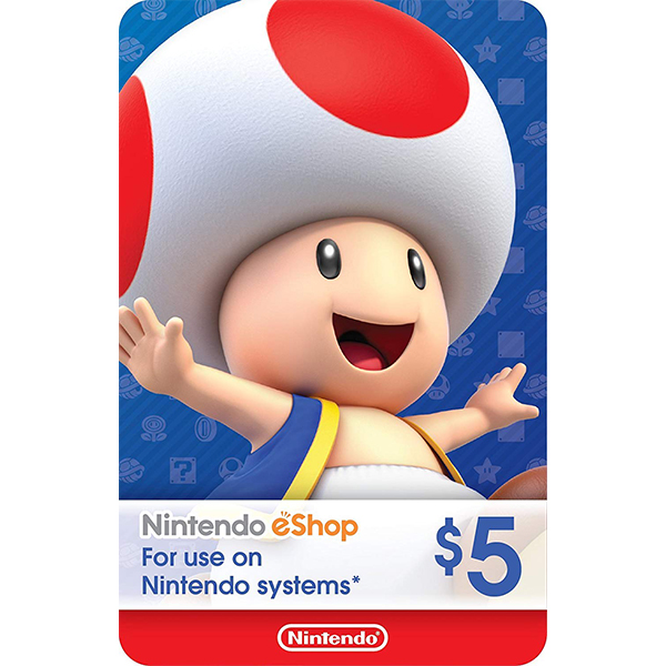 Nintendo eShop Digital Card $05 - Ecuador Geɘk - Tarjetas de Regalo